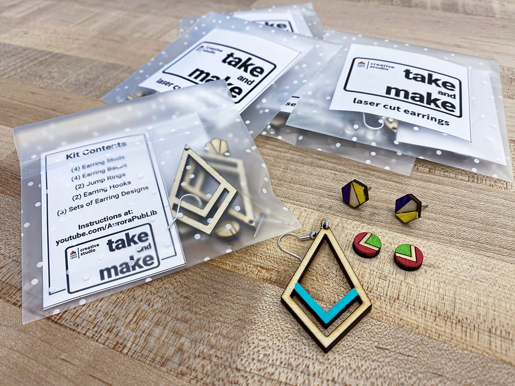 Creating our first Take and Make kits | Aurora Public Library